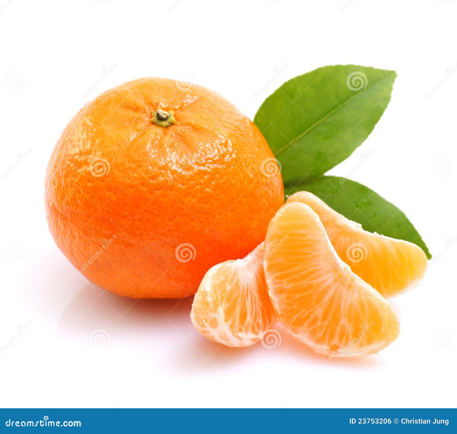 Mandarine photo stock. Image du citron, fruit, nutrition - 23753206