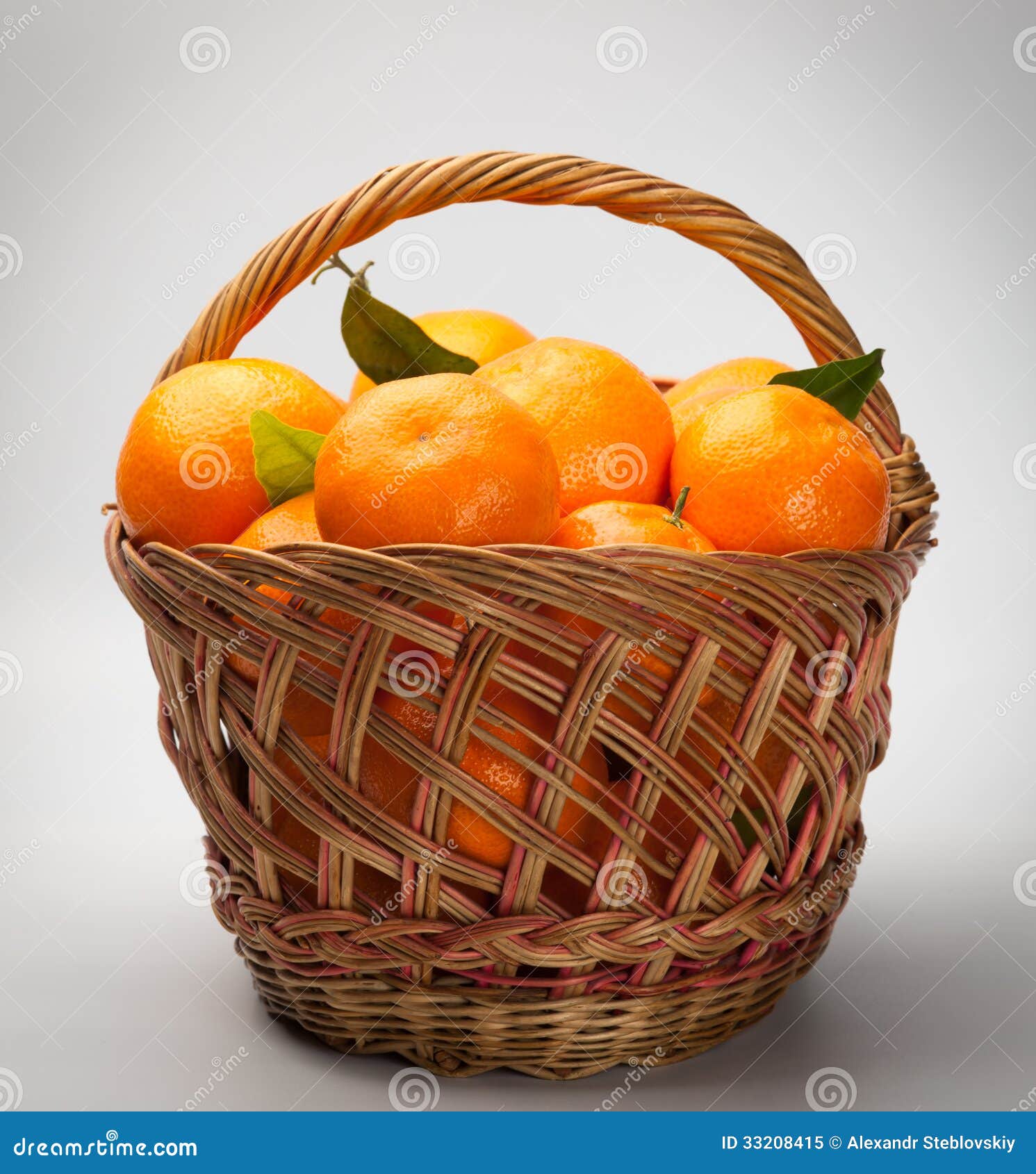 Mandarines stock image. Image of basket, dieting, freshness - 33208415