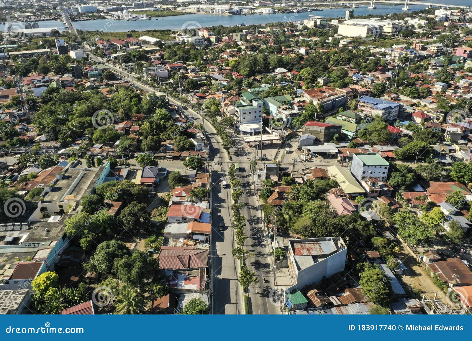 Mandaue, Cebu Philippines - View Of Mandaue City And The Main Skyline ... Mandaue, Cebu Philippines - View Of Mandaue City And The Main Skyline ...