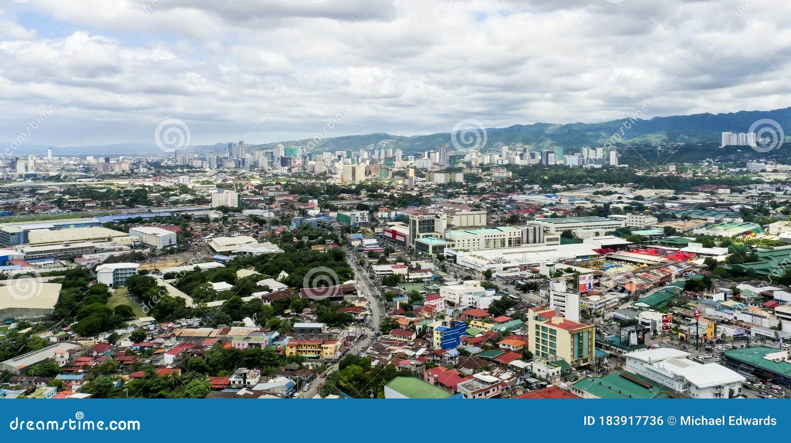 Mandaue, Cebu Philippines - View Of Mandaue City And The Main Cebu ... Mandaue, Cebu Philippines - View Of Mandaue City And The Main Cebu ...