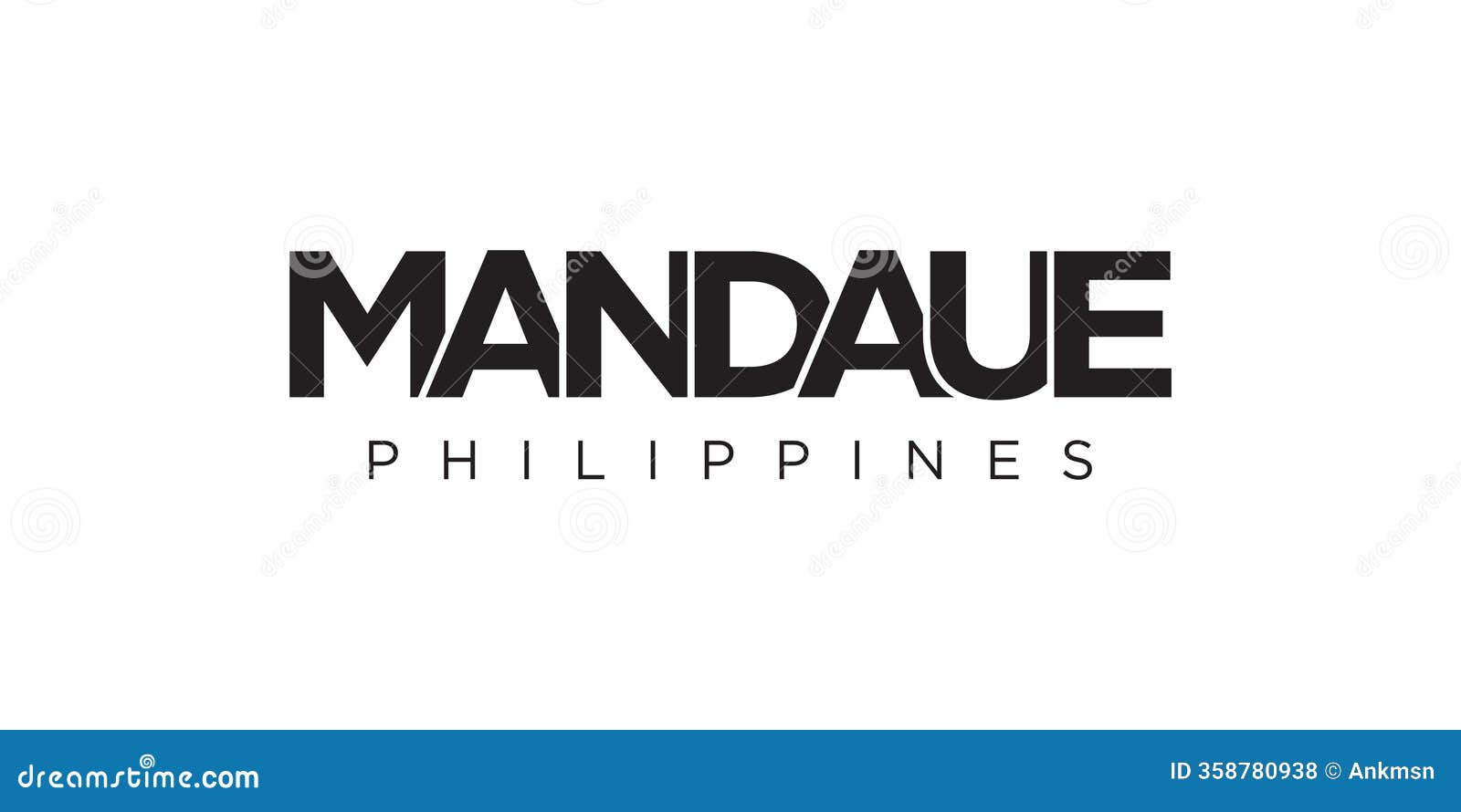 Mandaue in the Philippines Emblem. the Design Features a Geometric ...