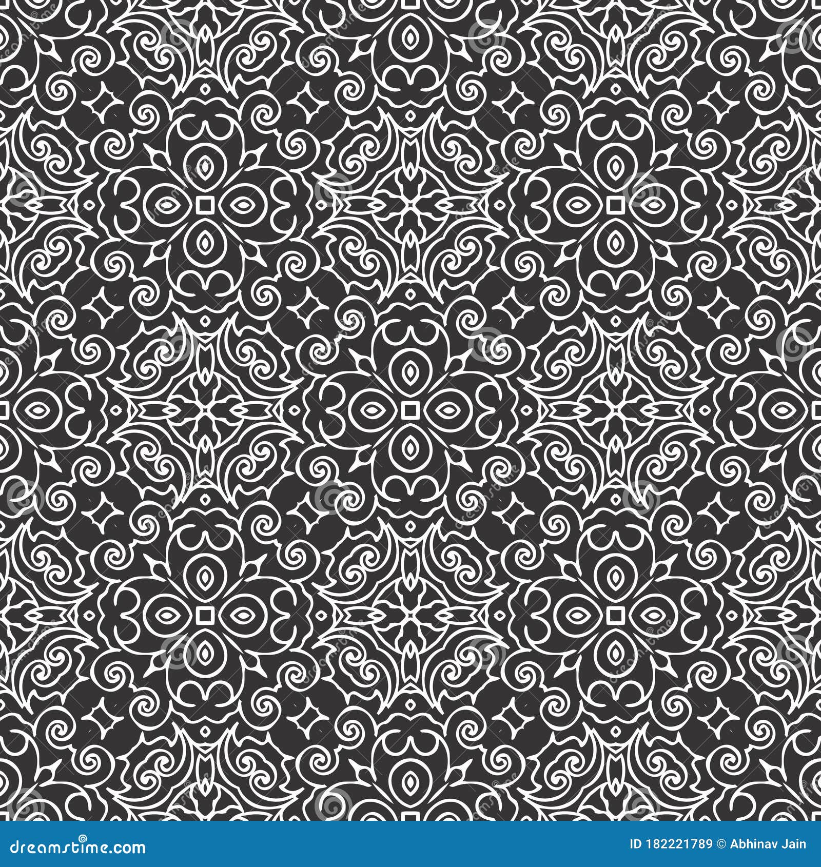 The Mandela Pattern Poster Page Learn Cartoon Vector | CartoonDealer ...