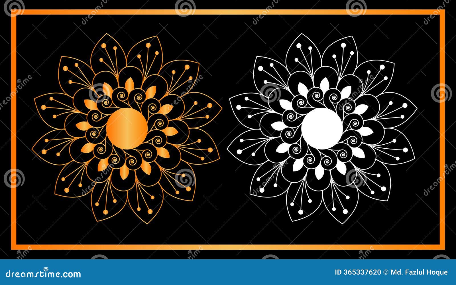 Mandela Vector Design. Floral Background Design Free Vector ...