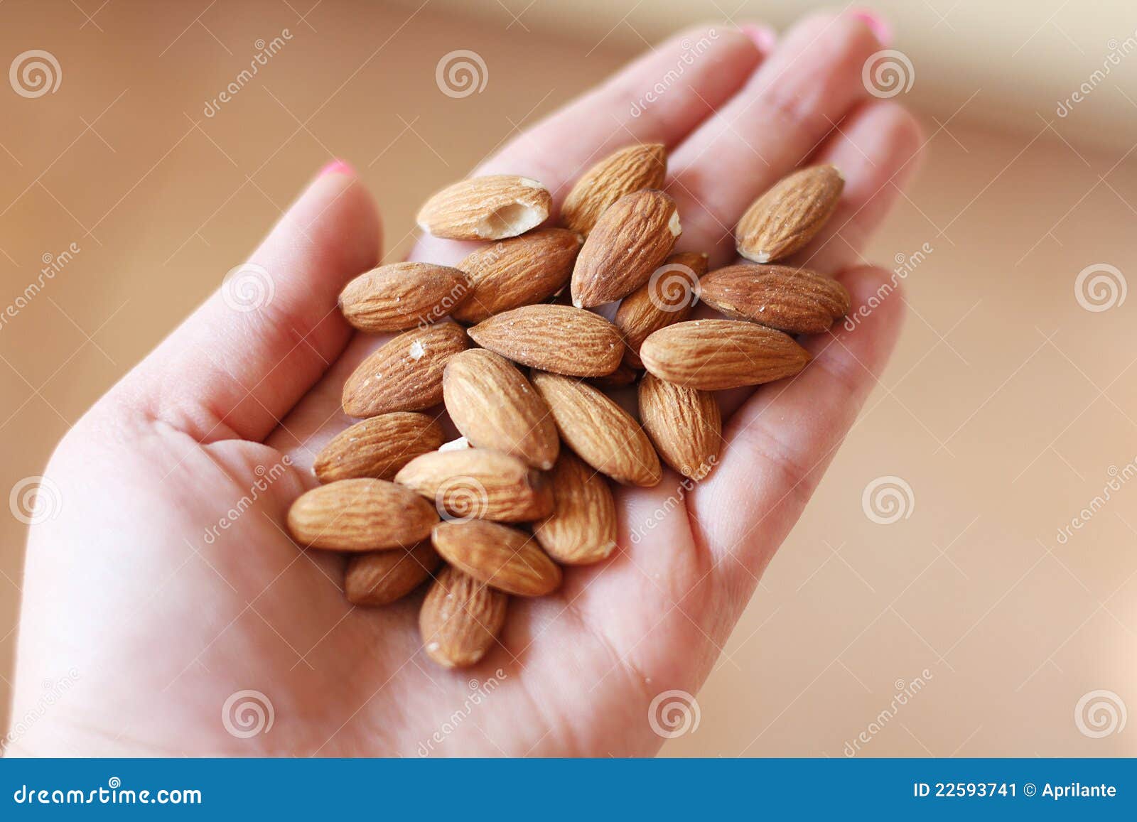 Mandeln stockbild. Bild von makro, bestandteil, gesund - 22593741