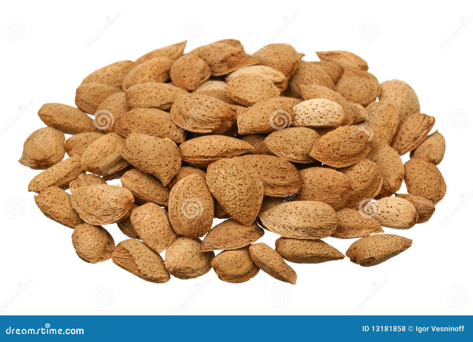 Mandelsteine stockfoto. Bild von nahrung, knusprig, stapel - 13181858
