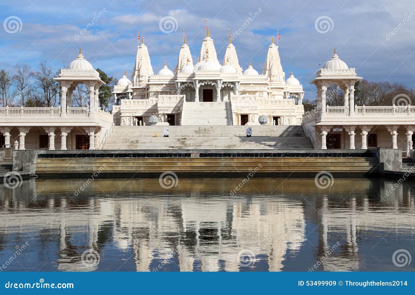 Mandir stock image. Image of indian, religious, reflection - 53499909