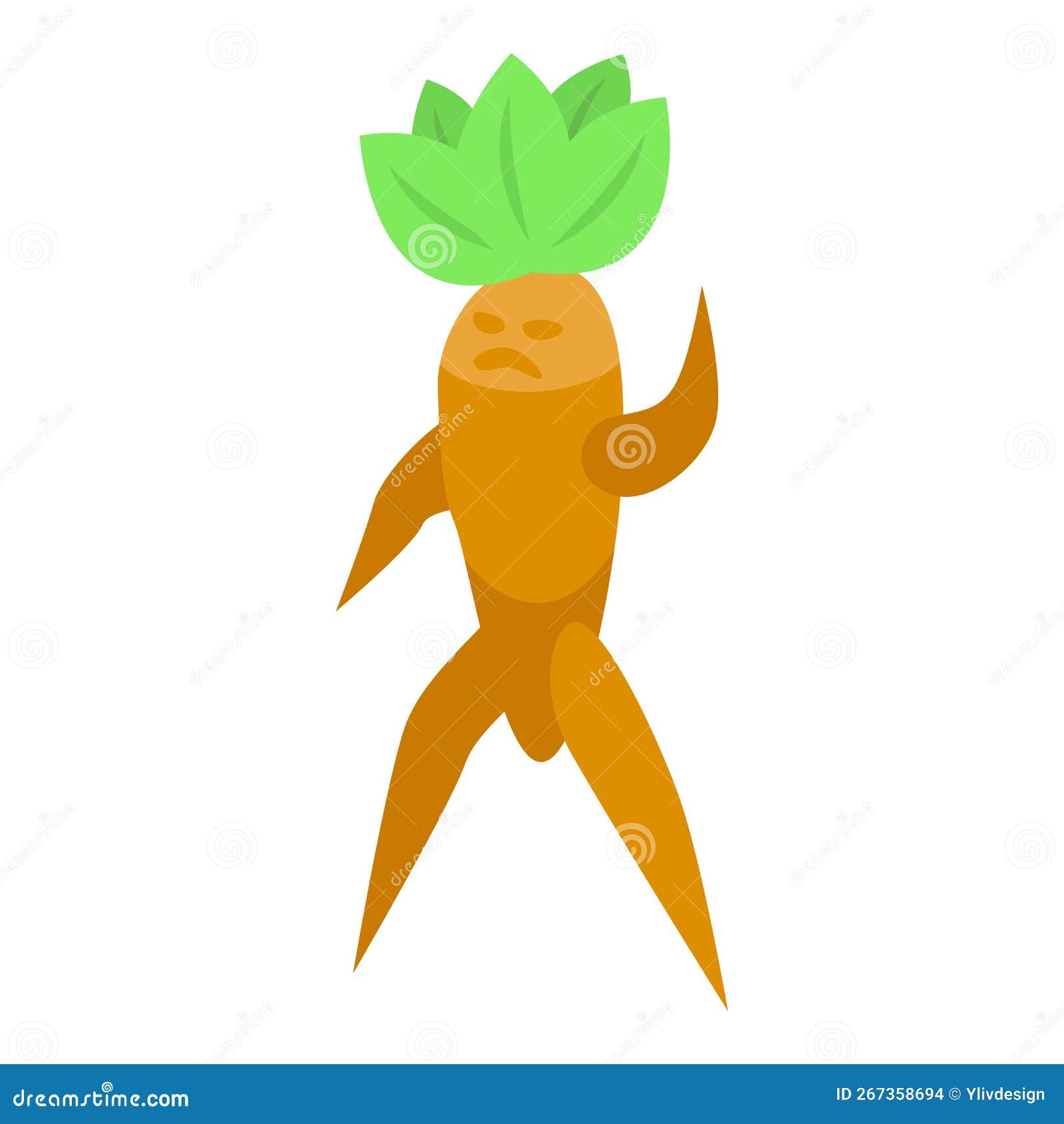 Mandragora Icon Isometric Vector. Leaf Green Stock Vector ...