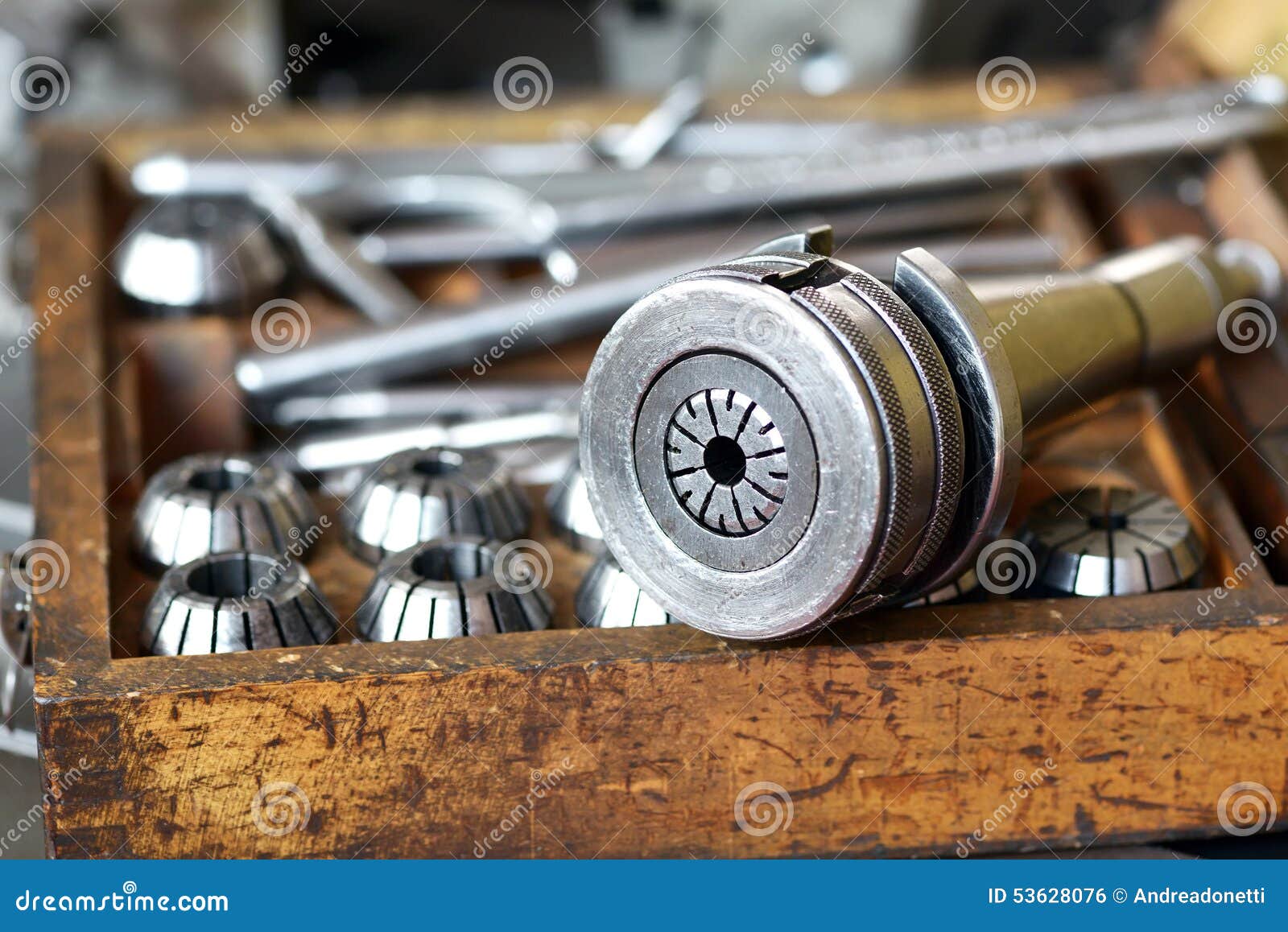 Mandrel for Milling Machine Stock Photo - Image of parts, commercial ...