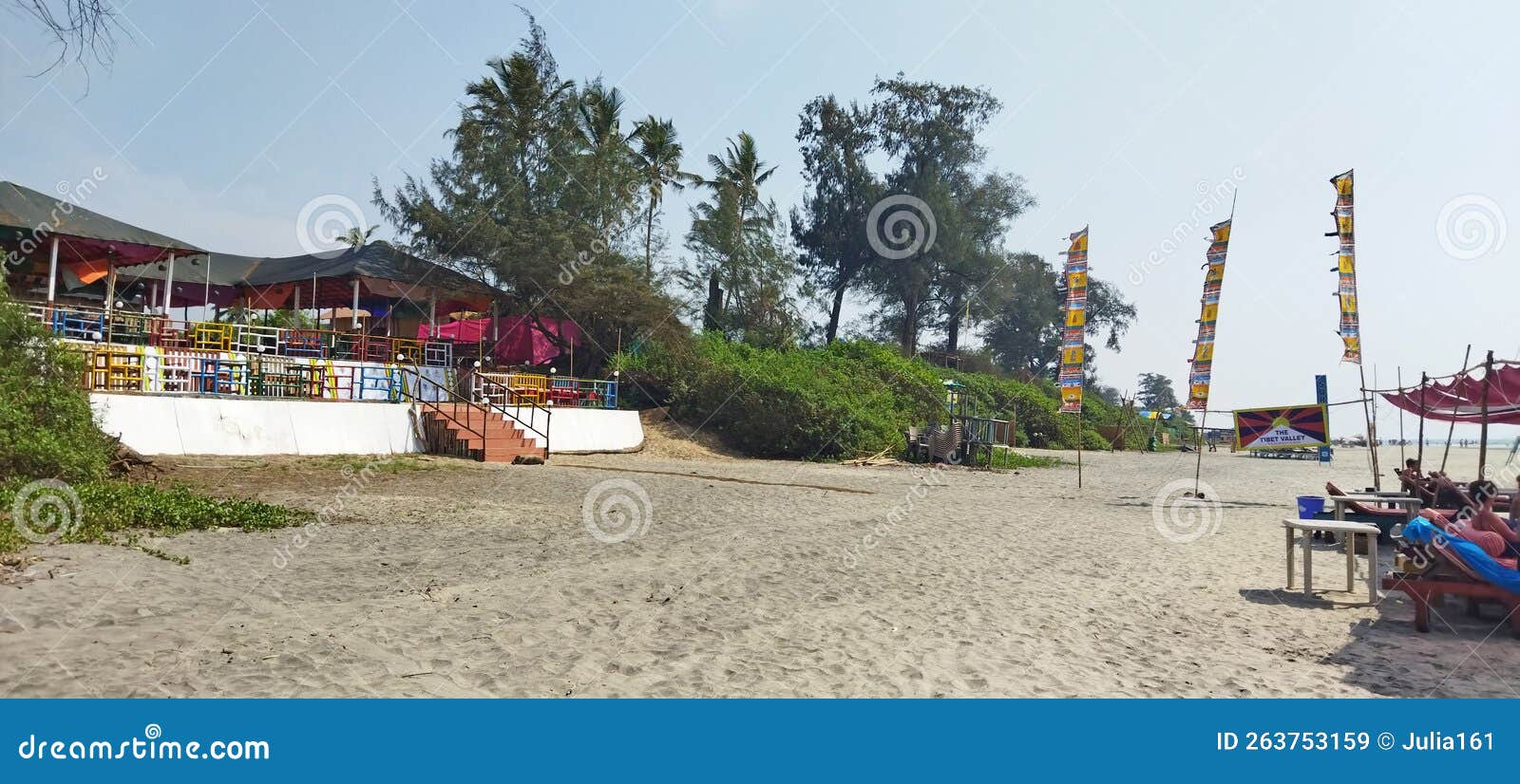 Mandrem Beach, North Goa, India Editorial Stock Image - Image of north ...