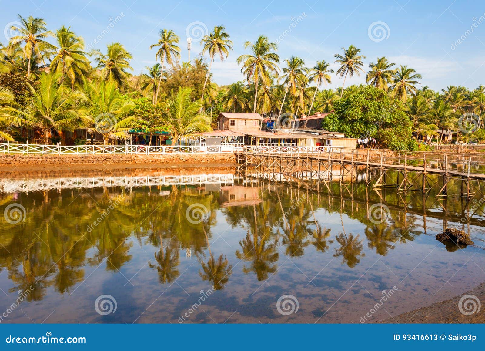 Mandrem beach Goa India stock image. Image of nature - 93416613