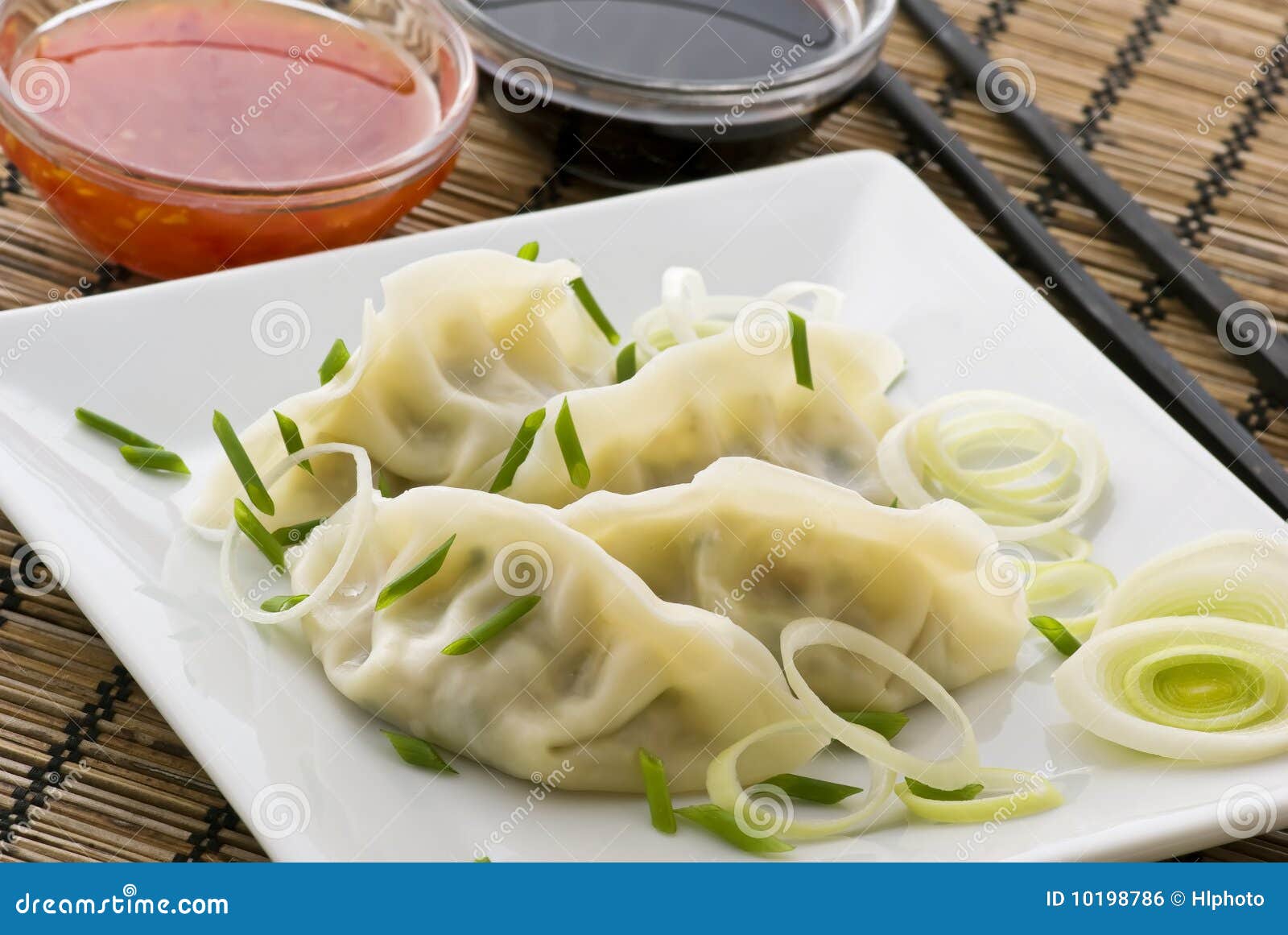 Mandu stock photo. Image of pelmeni, chili, chinese, leek - 10198786