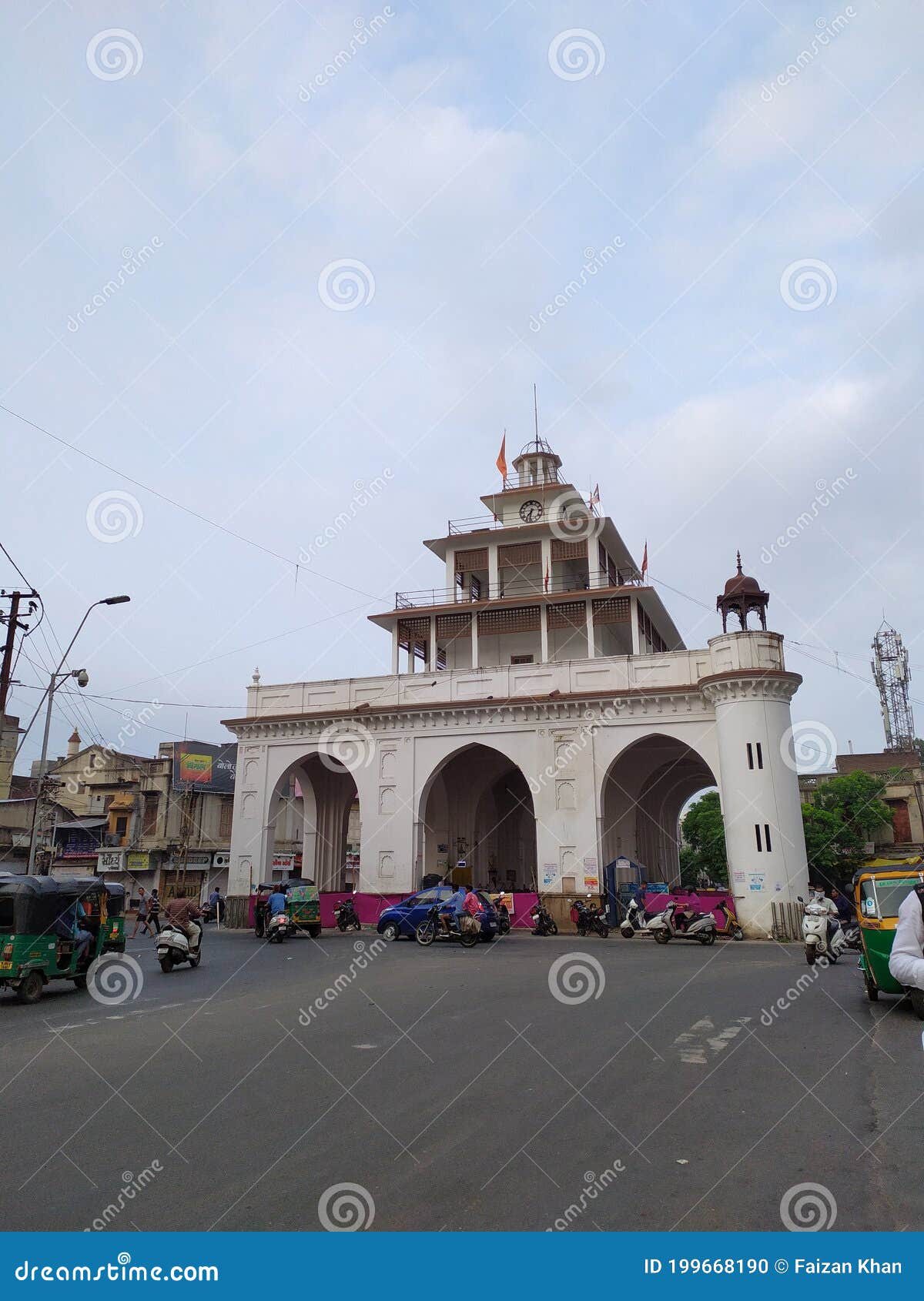 Mandvi Gate Vadodara editorial image. Image of vacation - 199668190