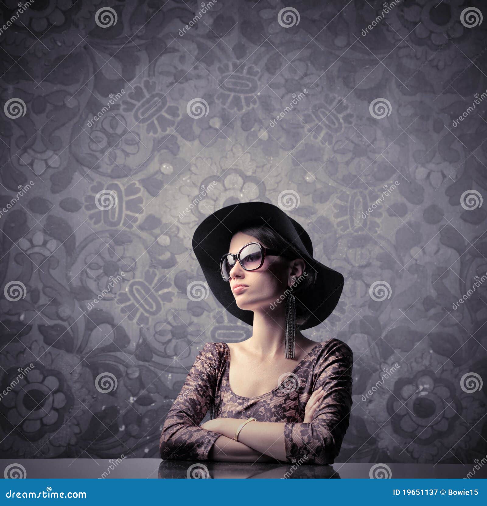 Manera y elegancia imagen de archivo. Imagen de retrato - 19651137