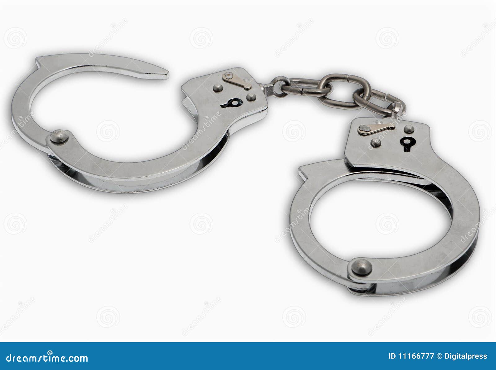 Manette immagine stock. Immagine di cromo, autorità, metallo - 11166777