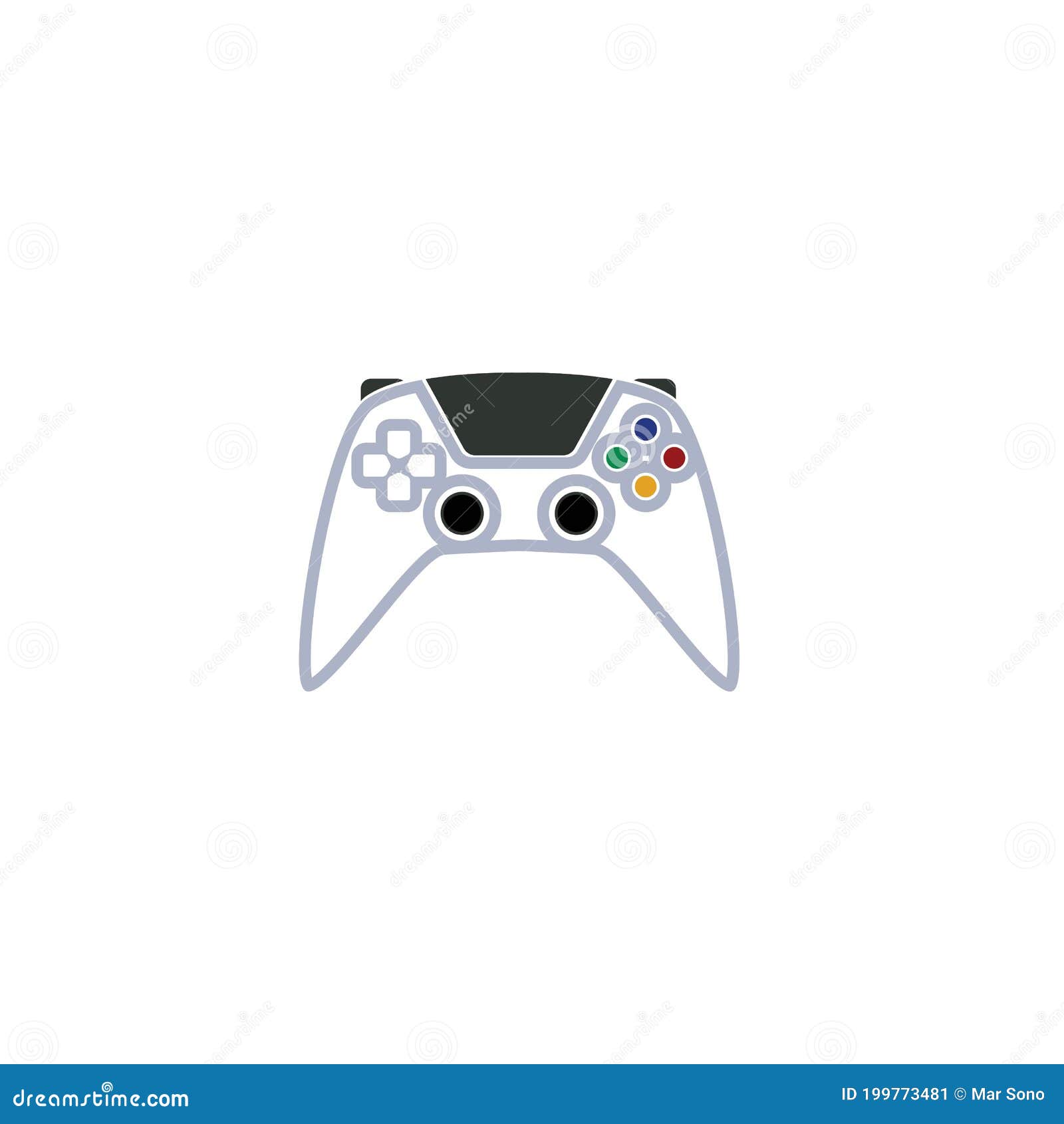 Manette Logo Concept Design Vector Illustration de Vecteur ...