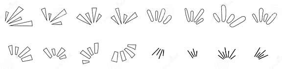 Manga Comic Effect Surprise and Shocked Stock Vector - Illustration of ...