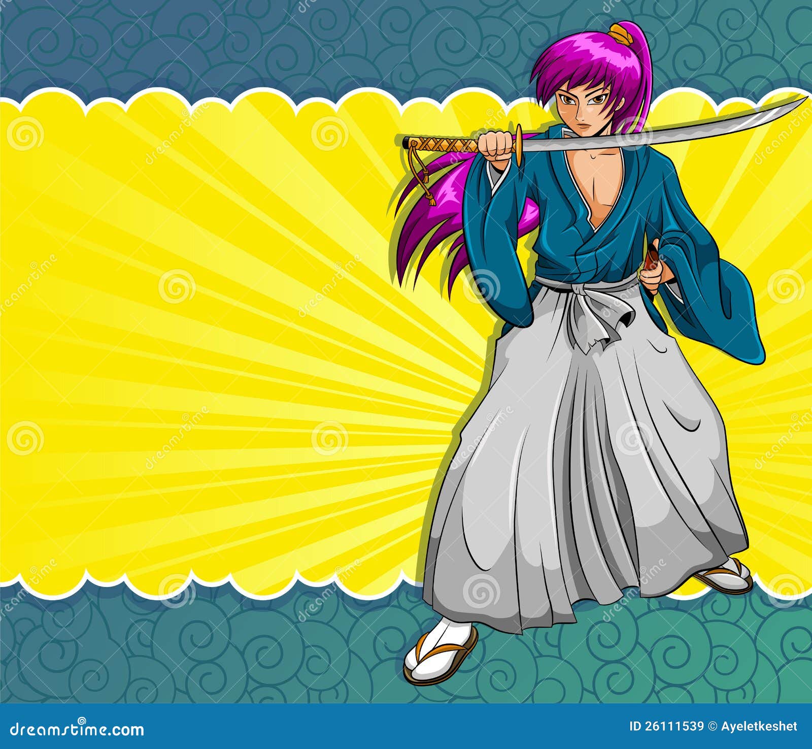 Manga Samurai Stock Illustrations – 596 Manga Samurai Stock ...