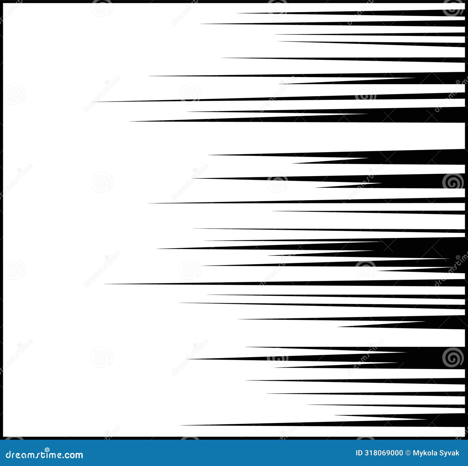Manga Speed Lines Effect Background Stock Vector - Illustration of ...