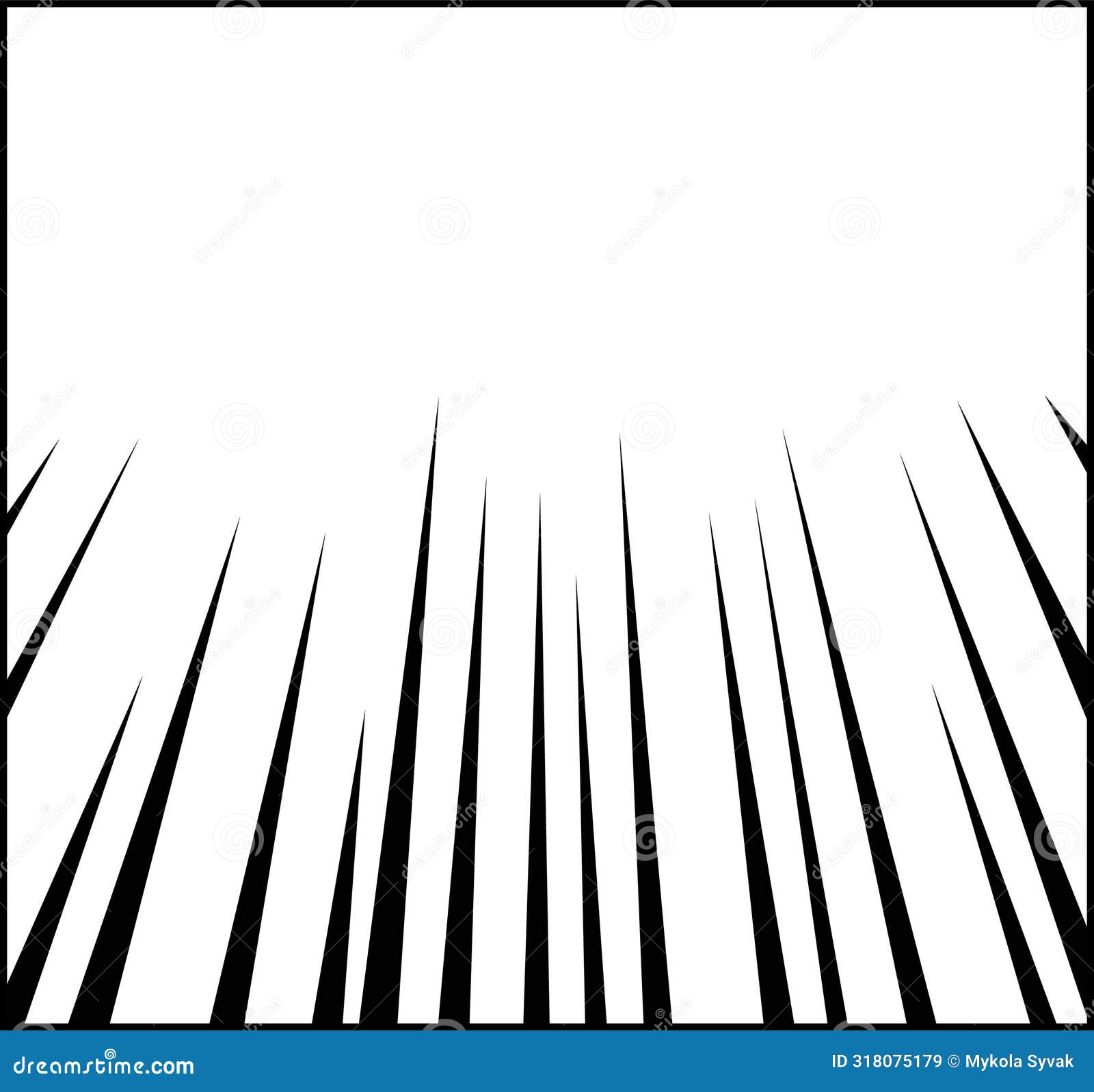 Manga Speed Lines Effect Background Stock Vector - Illustration of ...