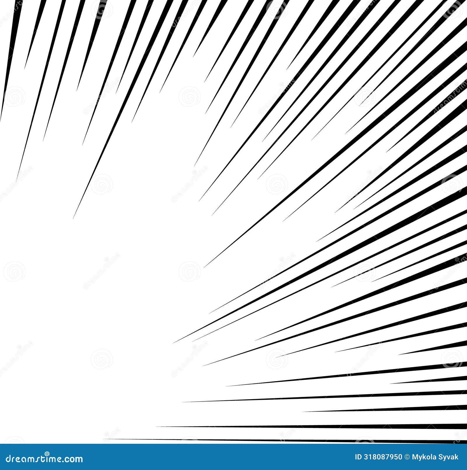 Manga Speed Lines Effect stock vector. Illustration of effect - 318087950