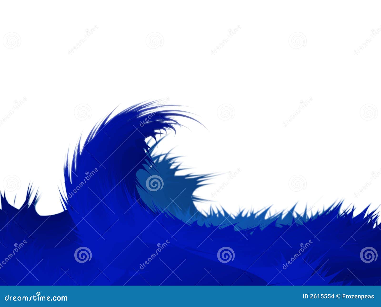 Manga Style Wave stock illustration. Illustration of disappear - 2615554