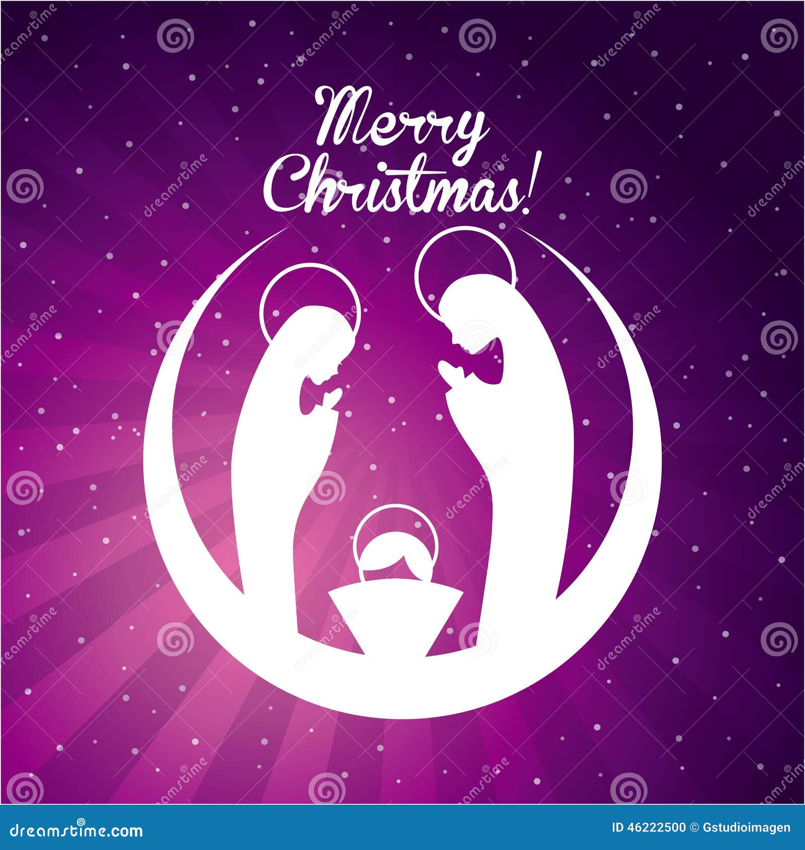 Manger design stock vector. Illustration of christianity - 46222500