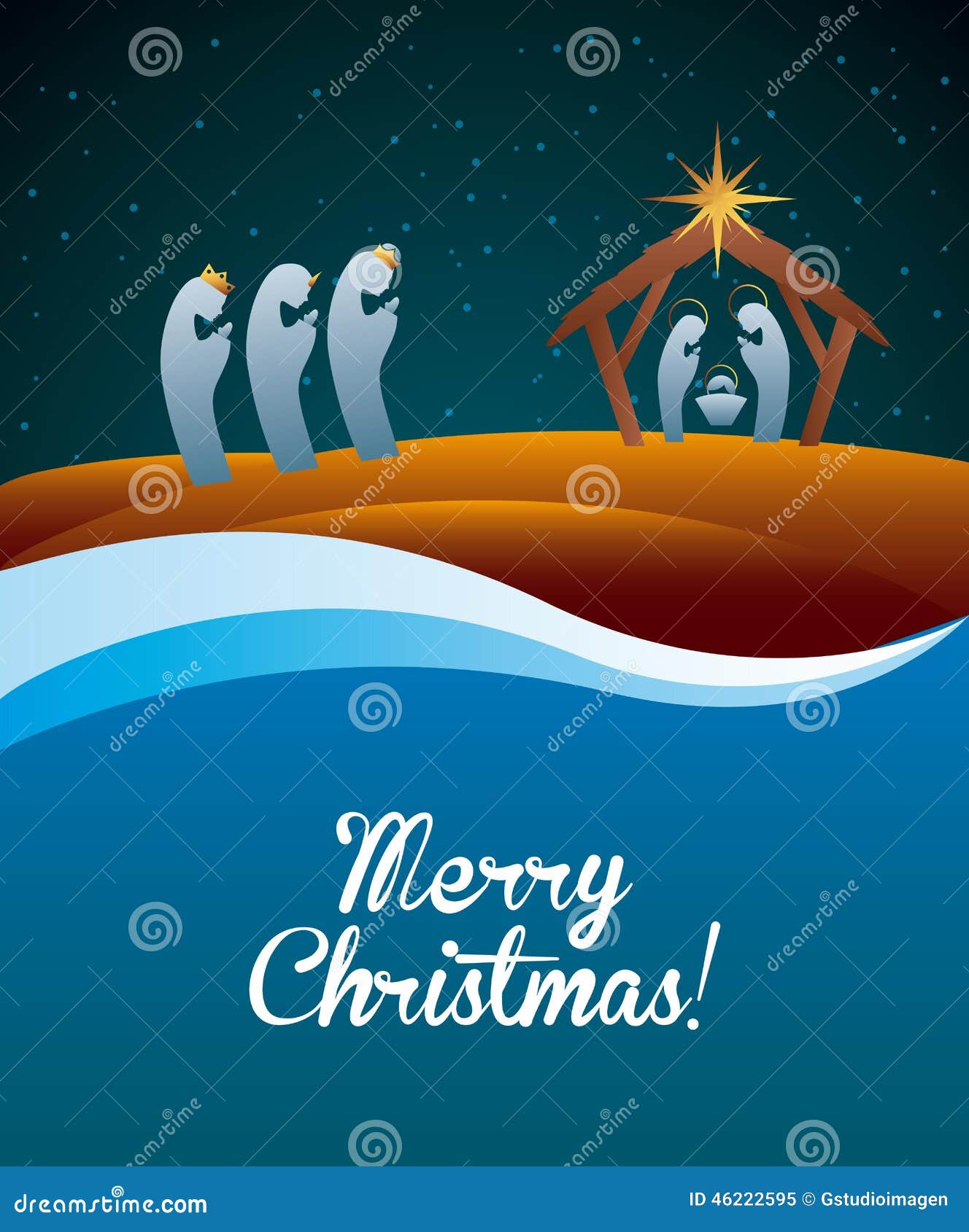 Manger design stock vector. Illustration of birth, christmas - 46222595