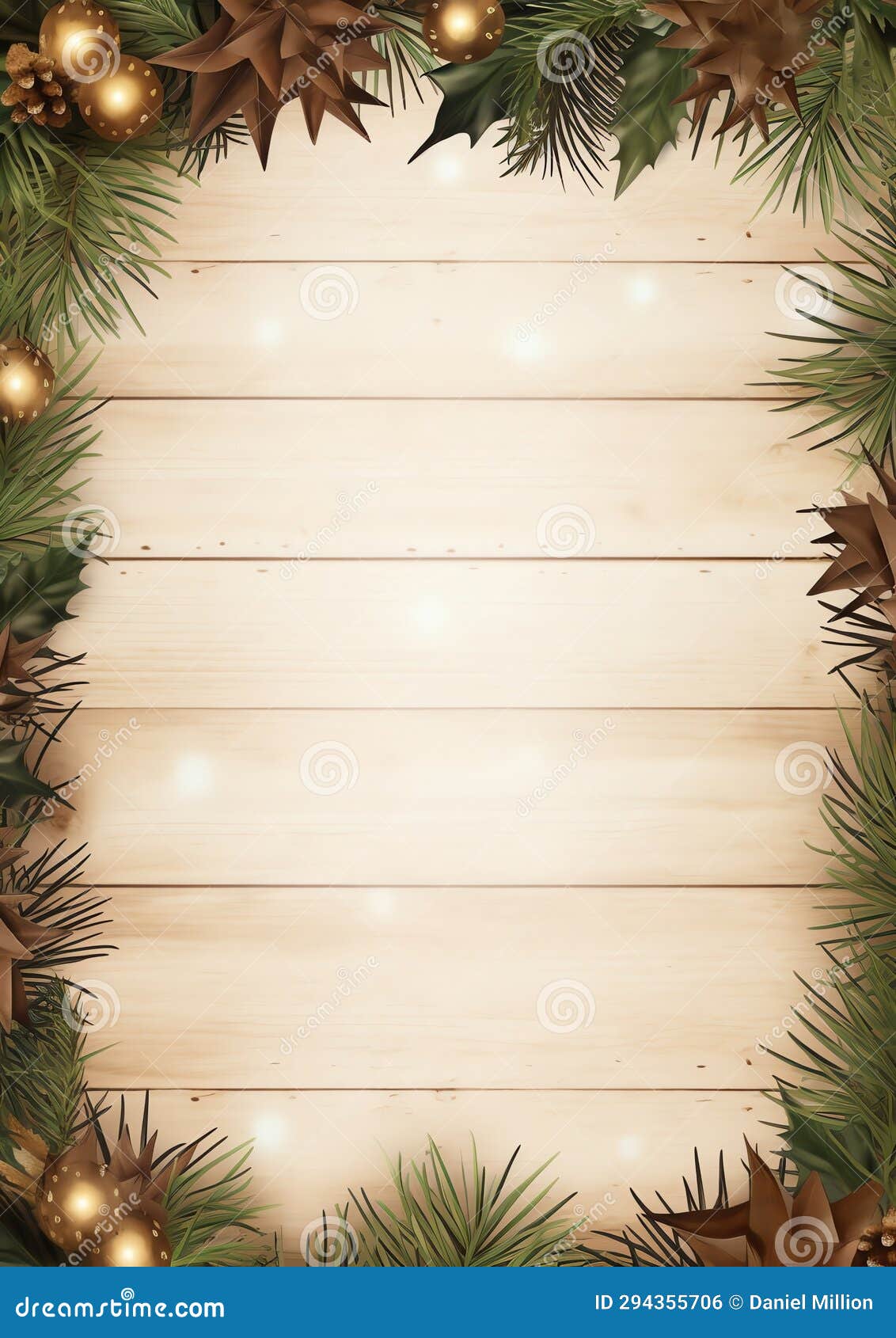 Manger Watercolor Winter Border Stock Illustration - Illustration of ...