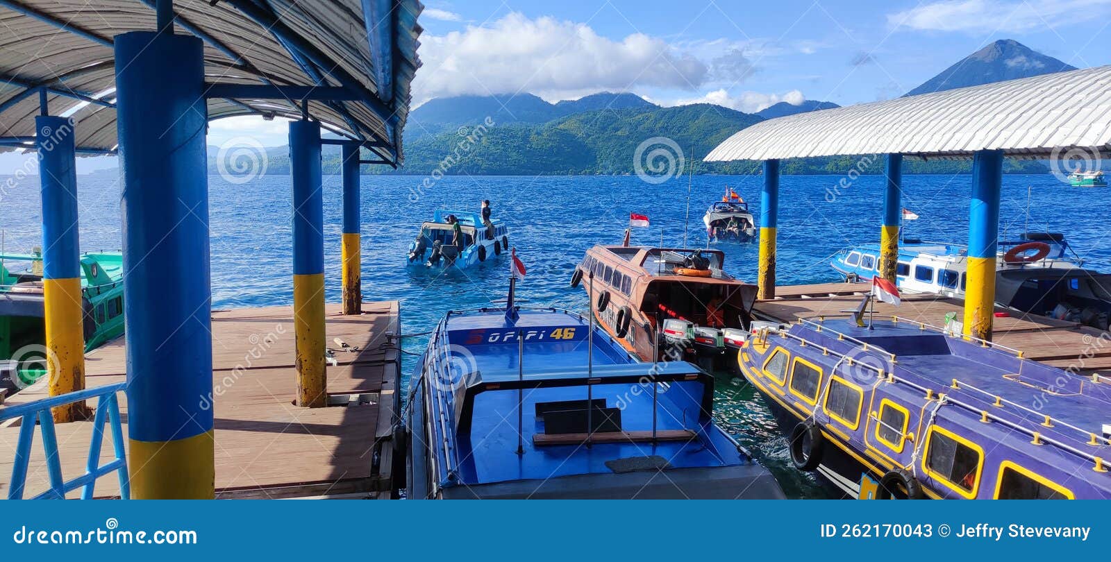 Mangga Dua Ternate Indonesia Passenger Port Editorial Stock Photo ...