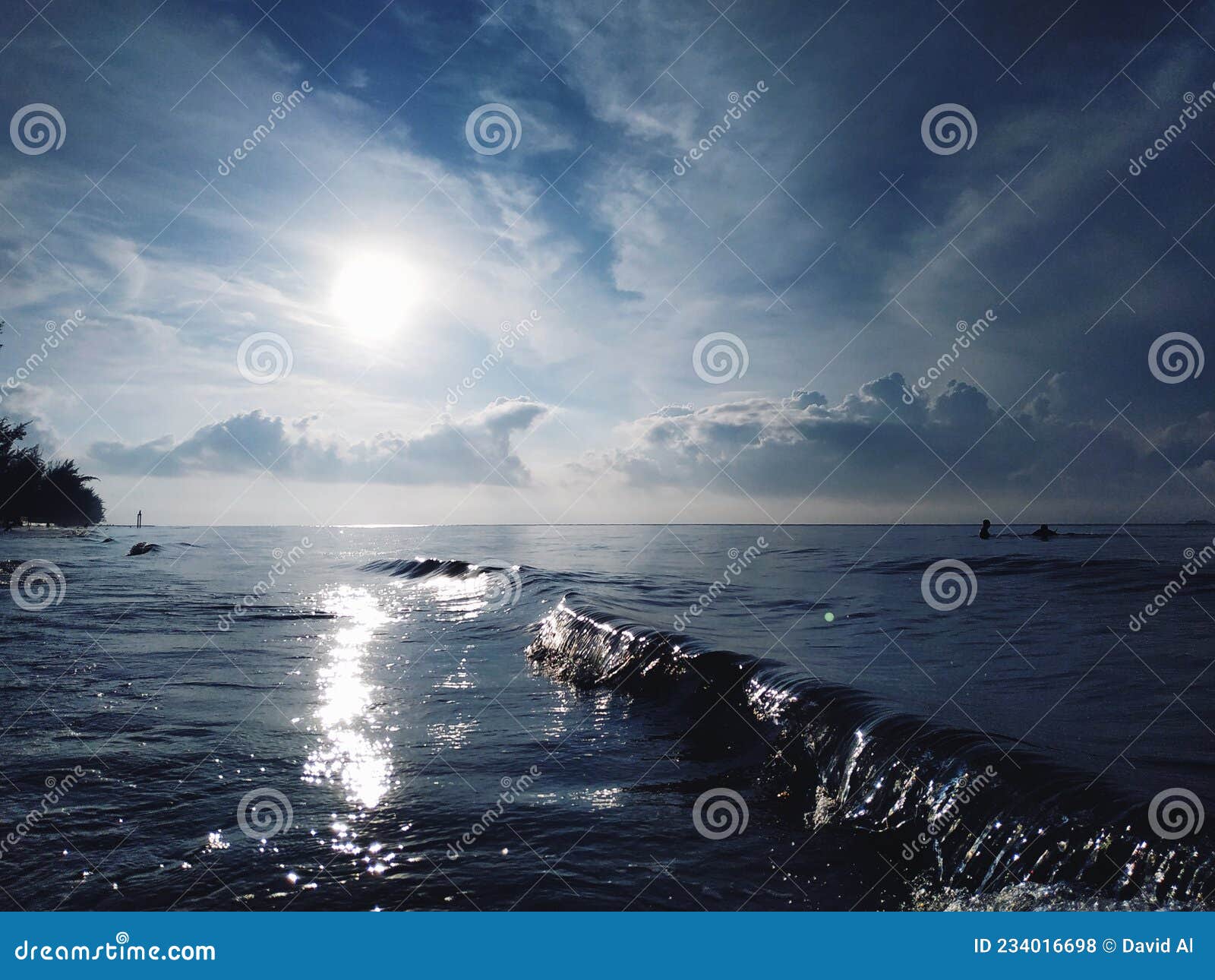 Manggar Beach in the Sun at 9am Stock Photo - Image of horizon, sunrise ...