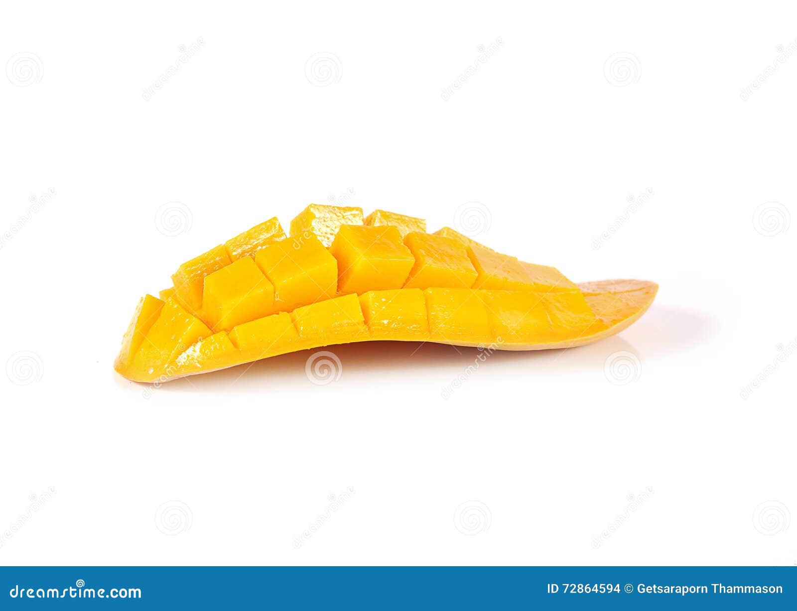 Mango Close Up Isolated on White Background Stock Photo - Image of ...