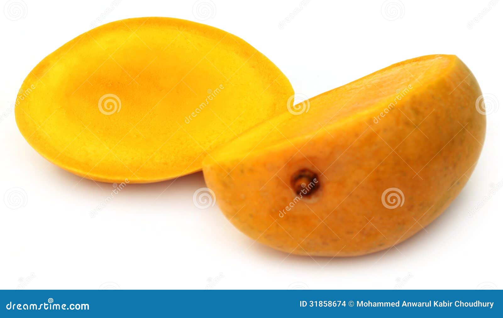 Mango cortado fresco foto de archivo. Imagen de comer - 31858674