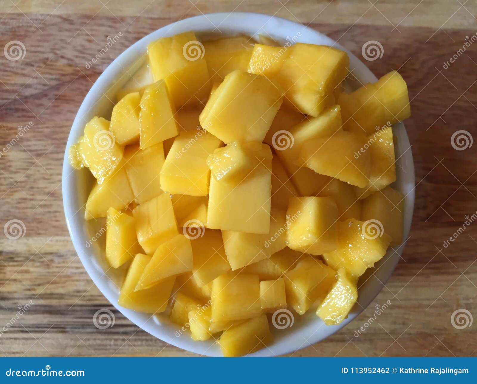 Mango cubes stock photo. Image of fruits, fresh, agriculture - 113952462