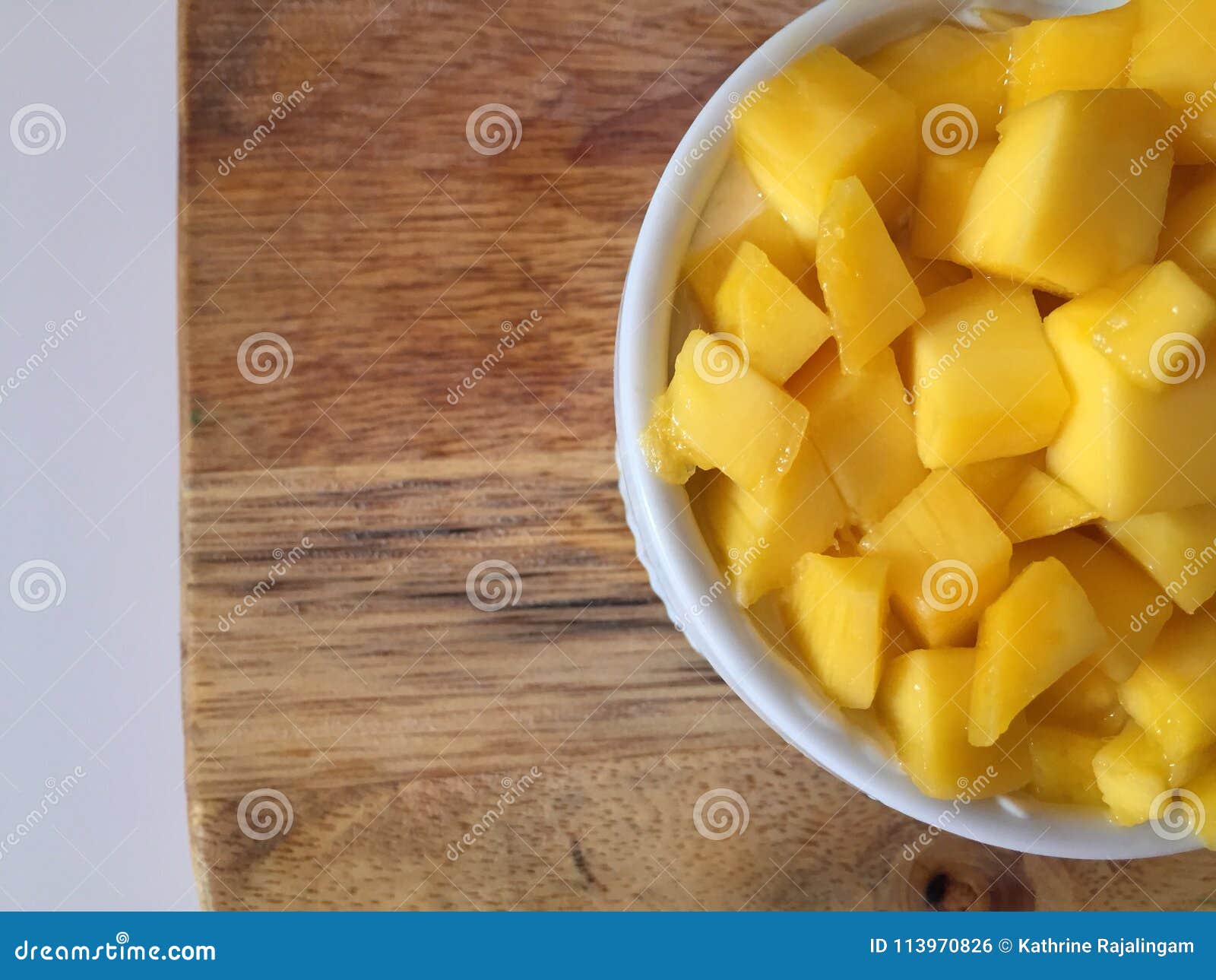 Mango cubes stock photo. Image of cubes, agriculture - 113970826