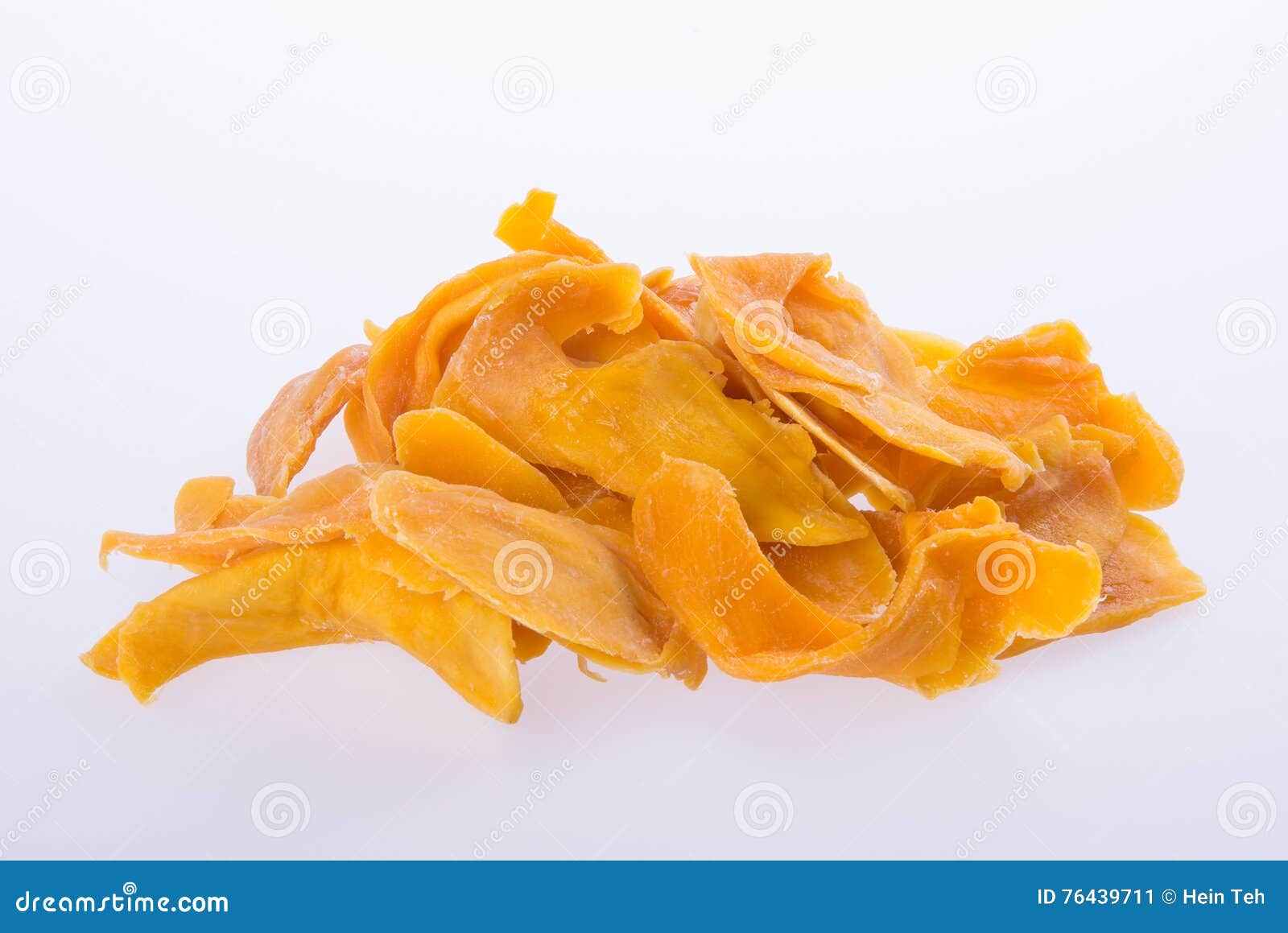 Mango Dry or Dried Mango Slices on Background. Stock Image - Image of ...