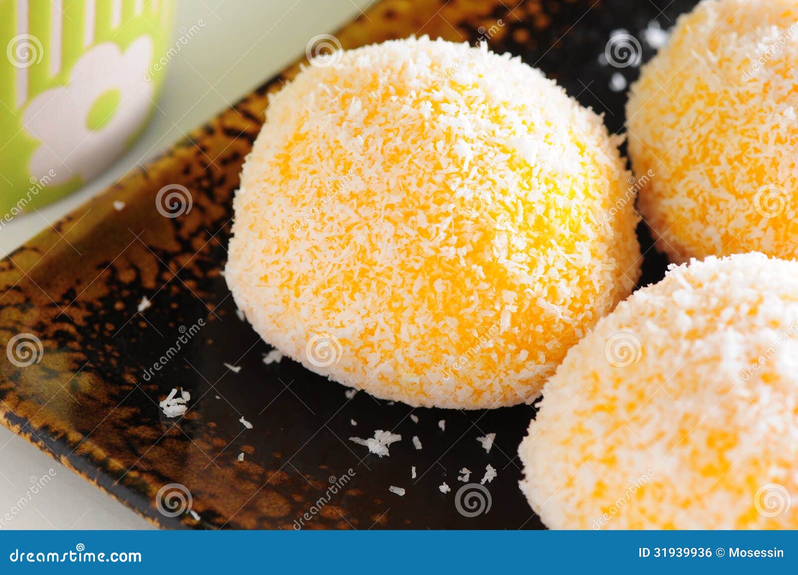 Mango dumpling dessert stock photo. Image of dessert - 31939936