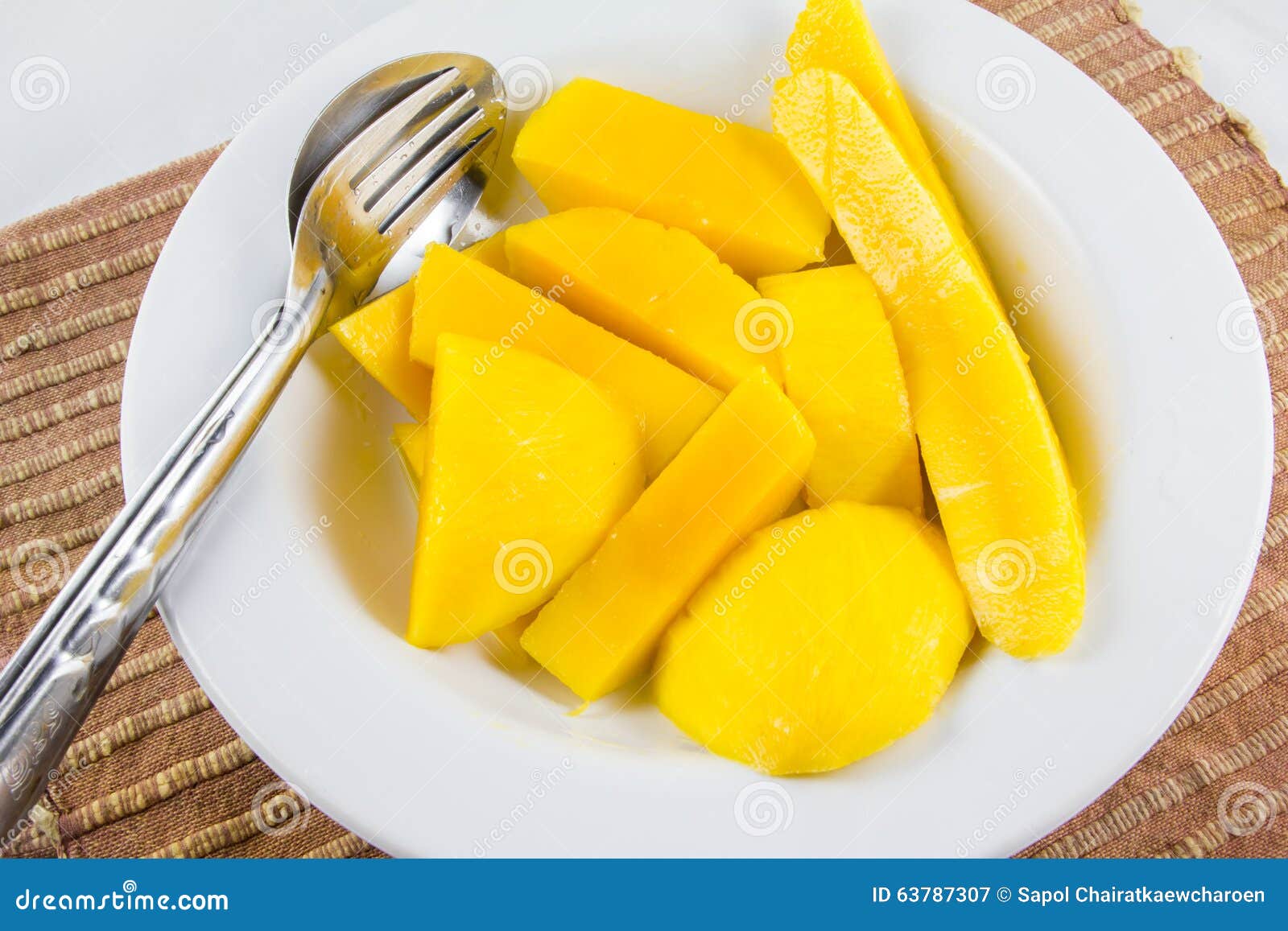 Mango eat stock image. Image of organic, tropical, nutrition - 63787307