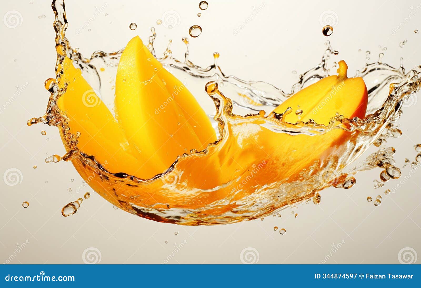 Mango Falling Transparent Background Stock Image - Image of nature ...