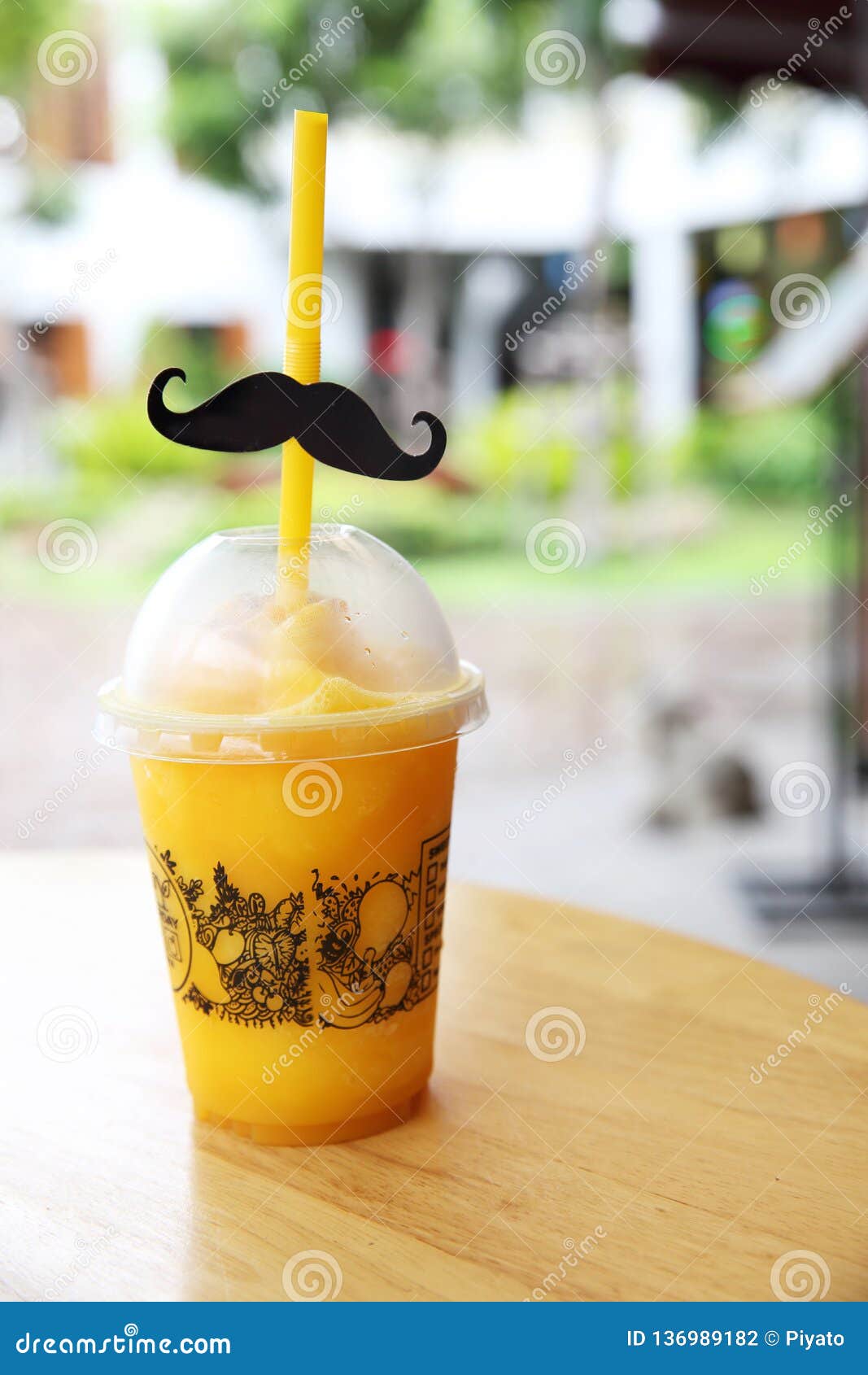 Mango frappe juice stock photo. Image of refreshing - 136989182