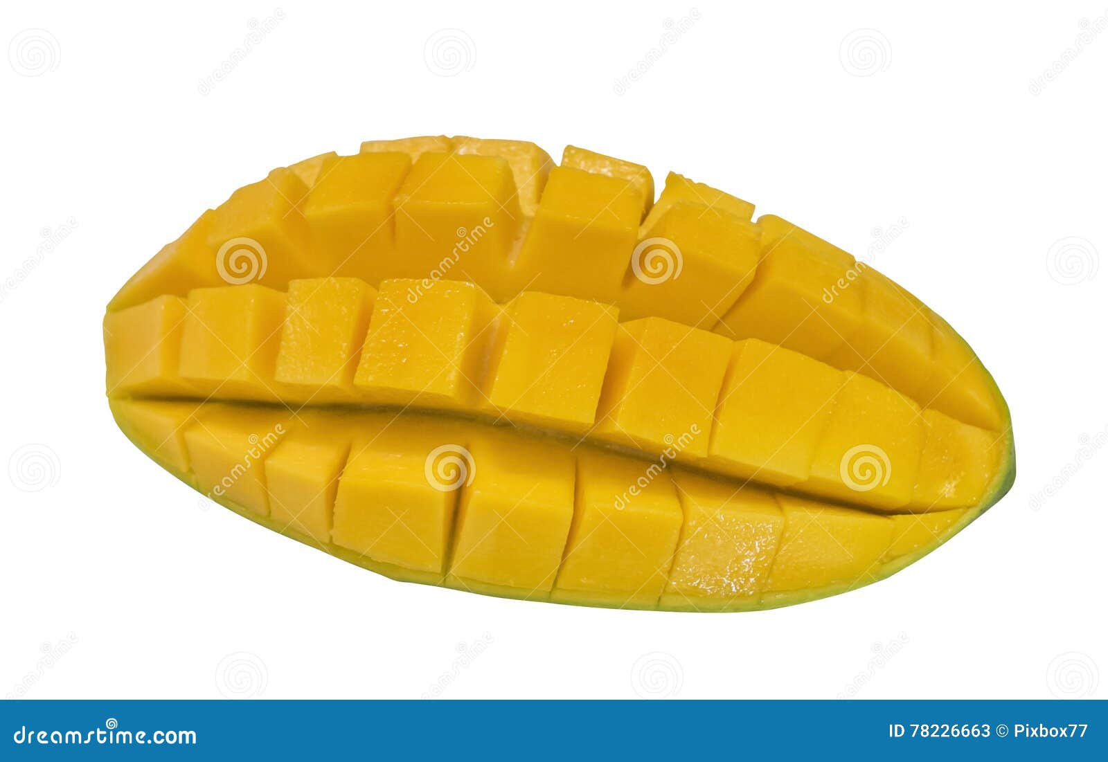 Mango Fruit Isolated with Clipping Path Inside Stock Image - Image of ...