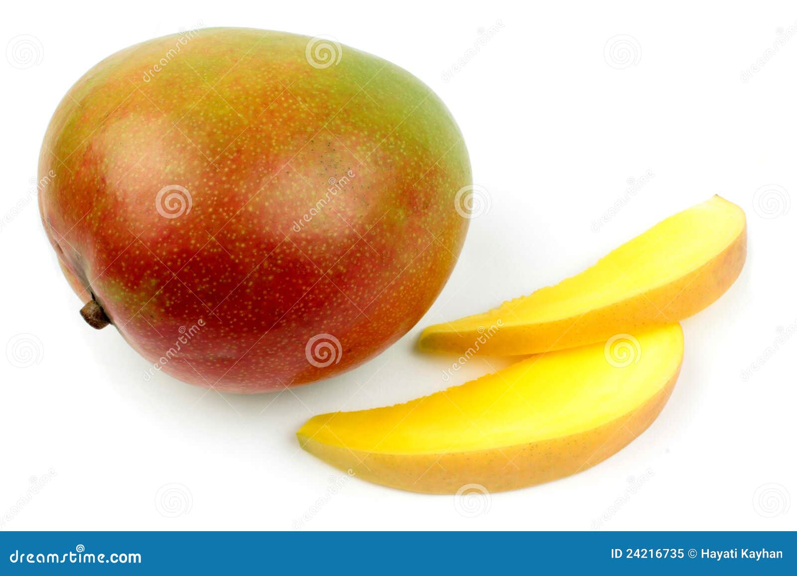 Mango fruit and slices stock image. Image of dessert - 24216735