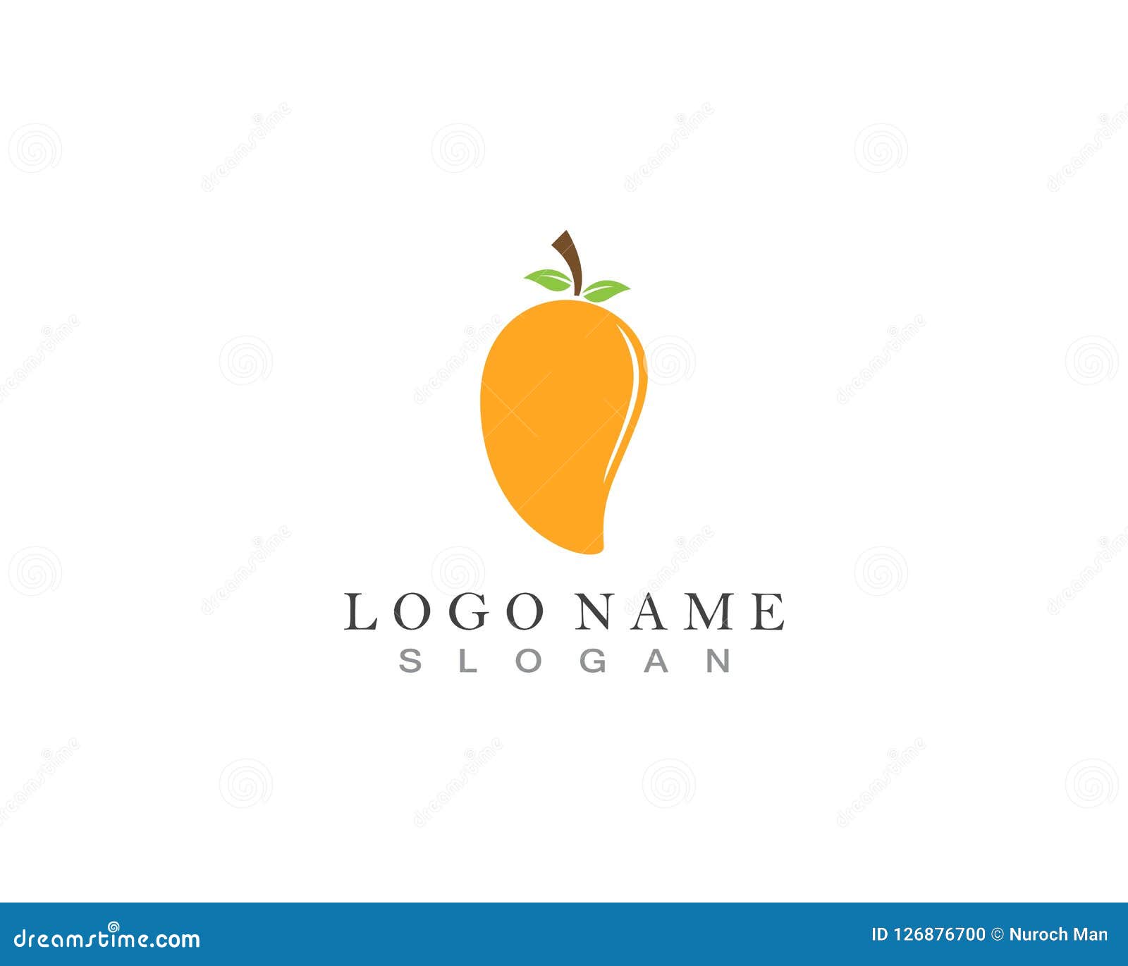 Mango Fruits Logo and Symbols Vector Stock Vector - Illustration of ...