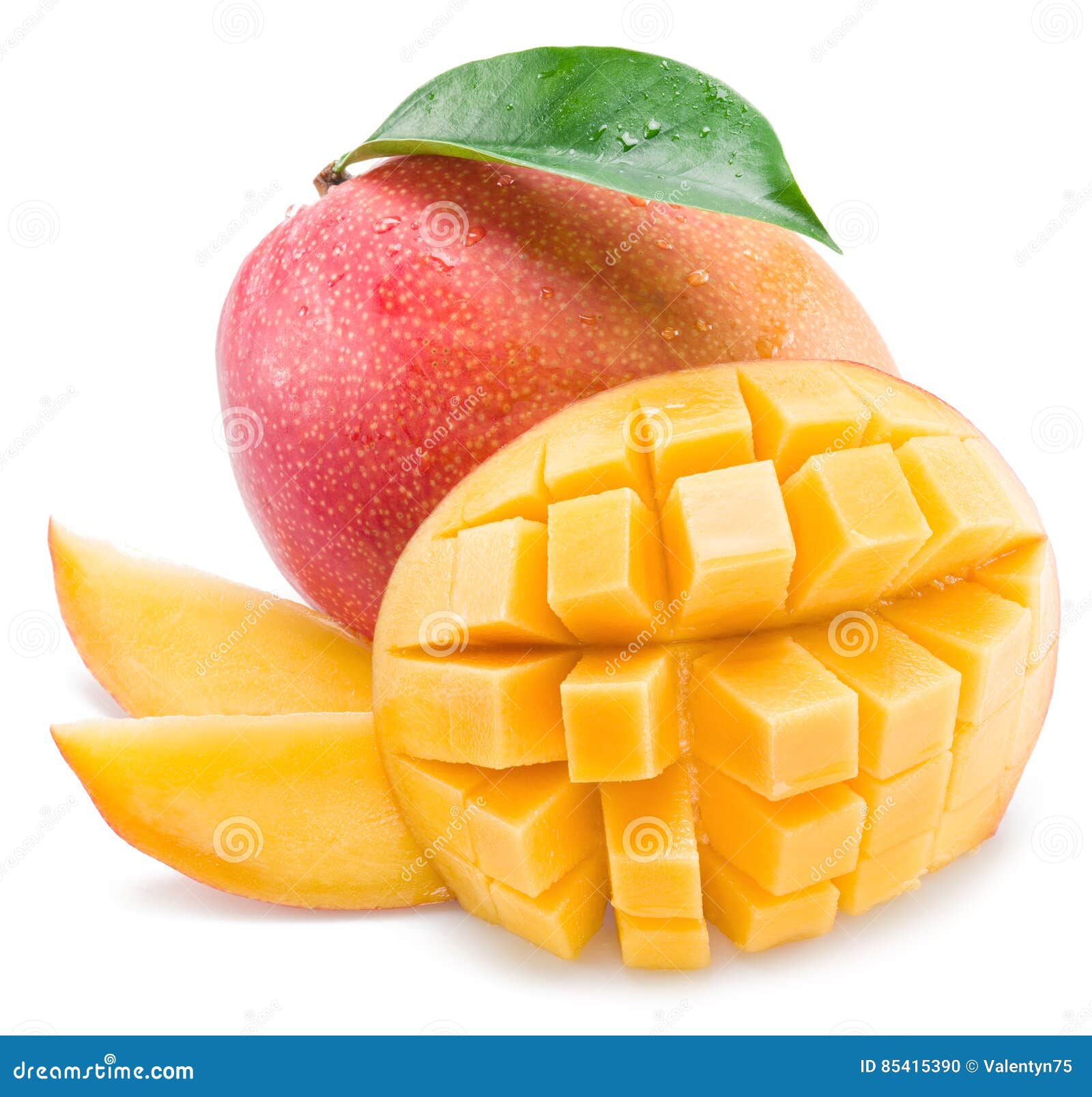 Mango Fruits with Water Drops. Stock Photo - Image of drops, food: 85415390
