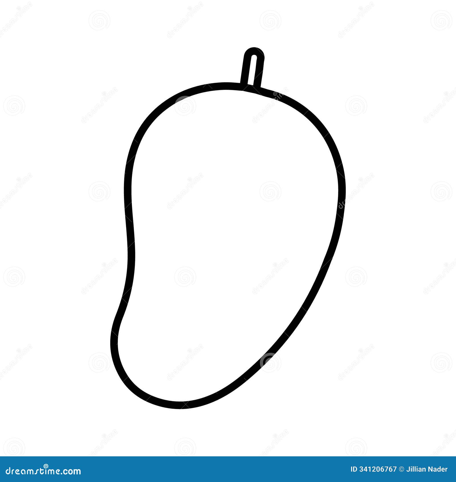 Mango Icon Flat Logo Isolated Symbol Stock Illustration - Illustration ...
