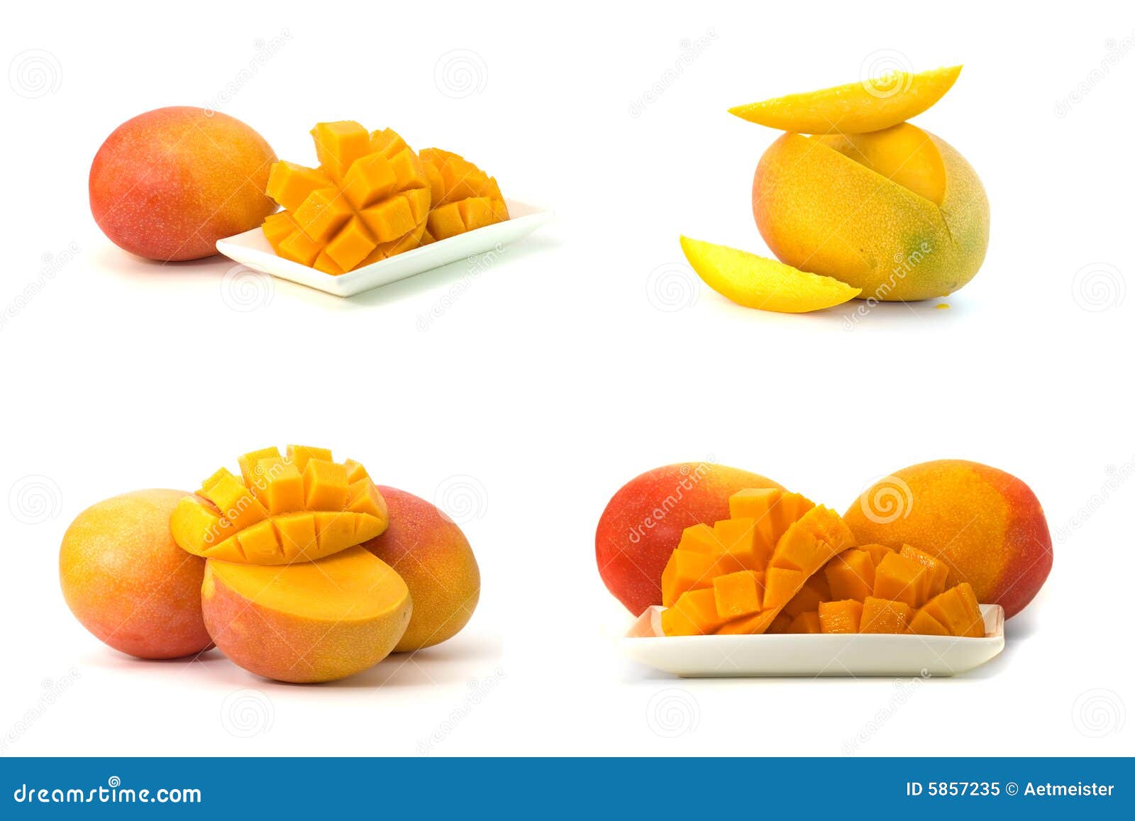 Mango isolated. stock image. Image of objects, color, nature - 5857235