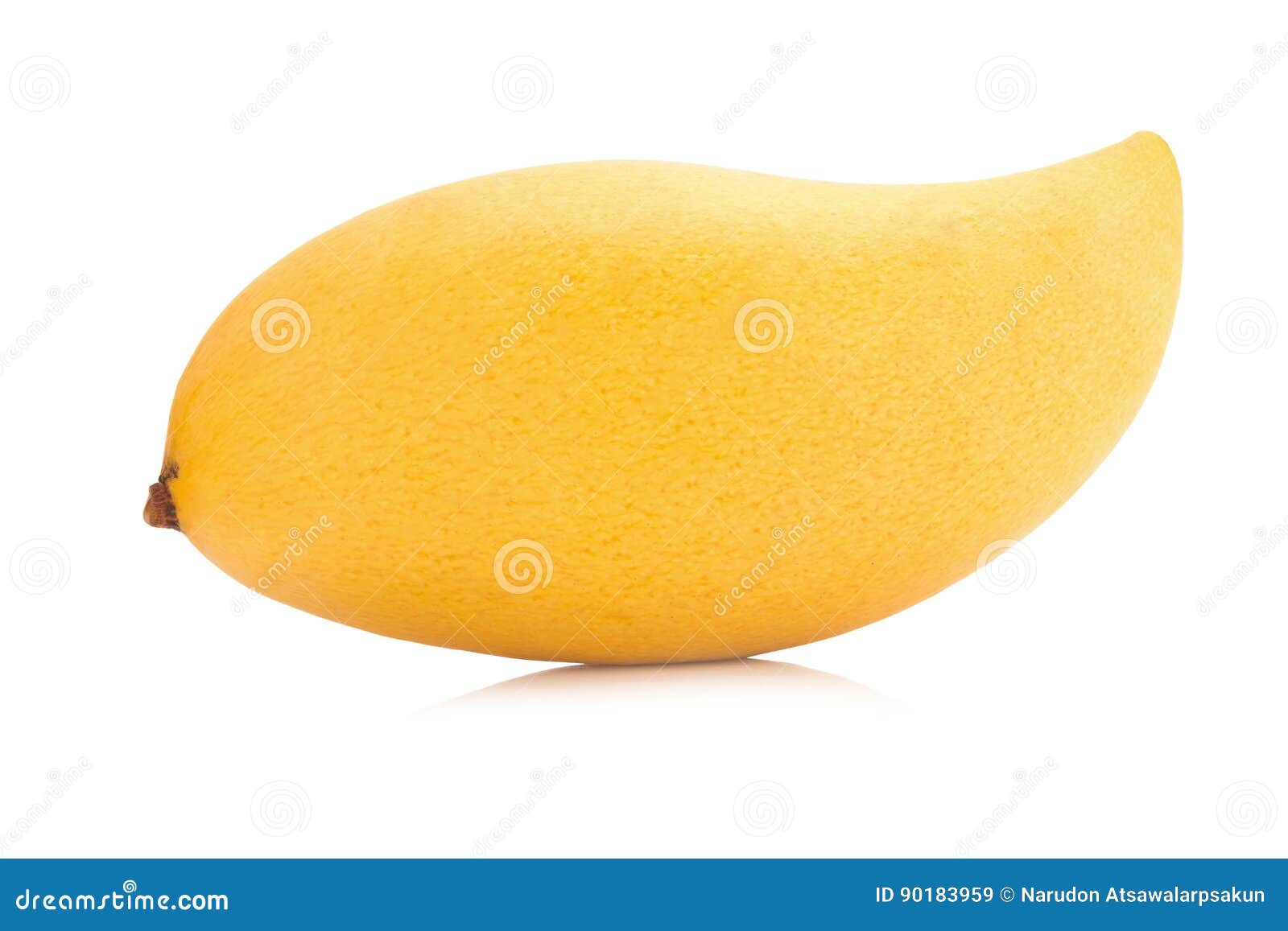Mango Isolated No White Background Stock Image - Image of exotic, green ...