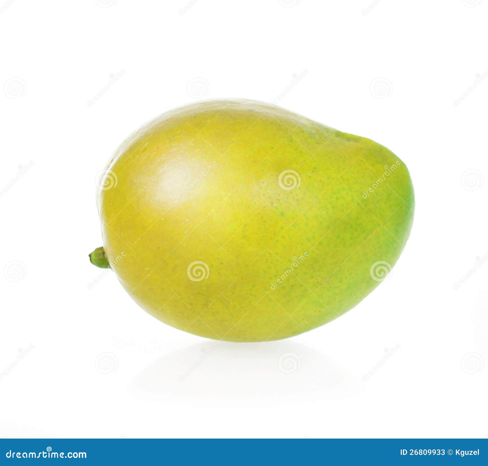 Mango isolated on white stock image. Image of vegetarian - 26809933