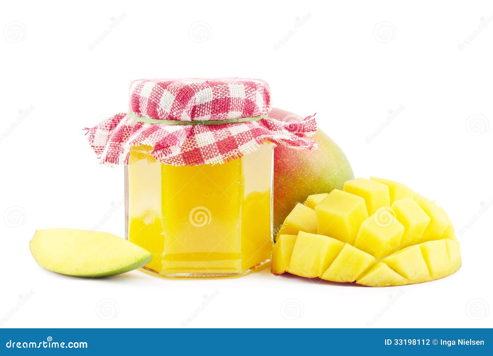 Mango jam stock photo. Image of preserves, exotic, food - 33198112