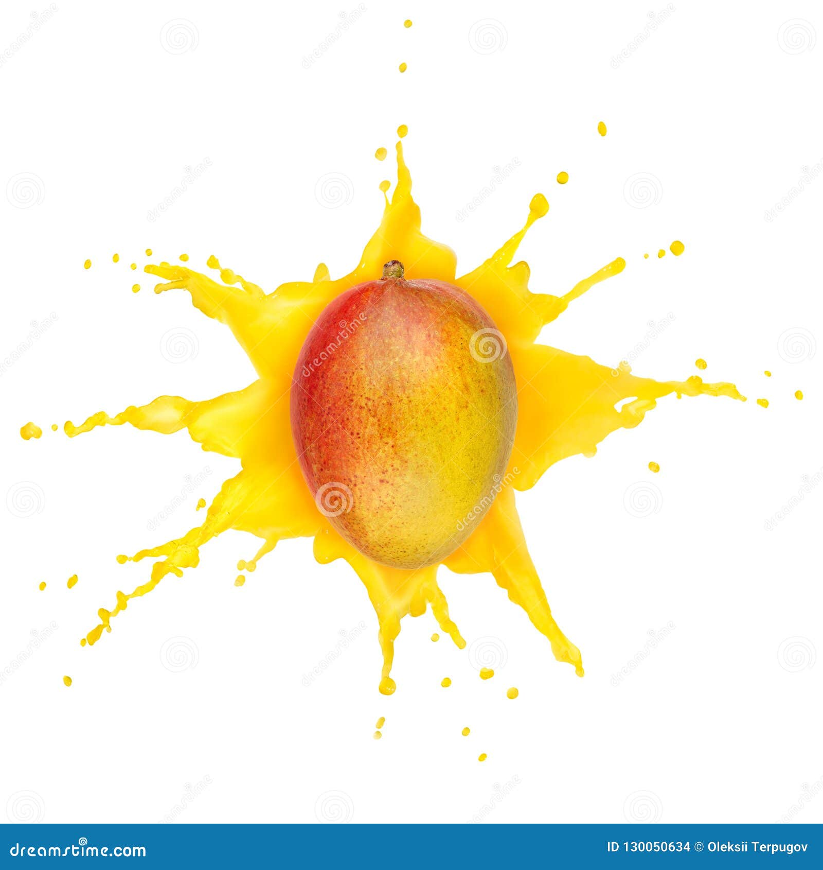 Mango in juice splash stock photo. Image of mango, juice - 130050634