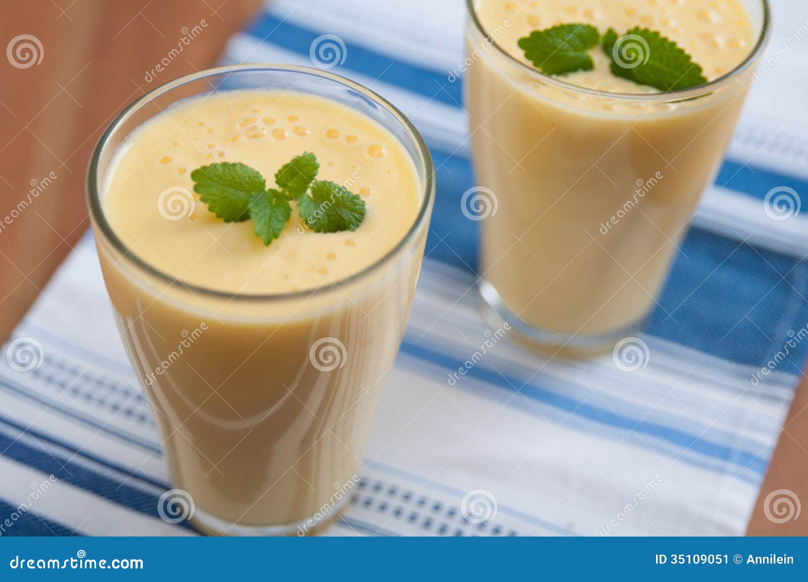 Mango Lassi Smoothie stock image. Image of dairy, beverage - 35109051